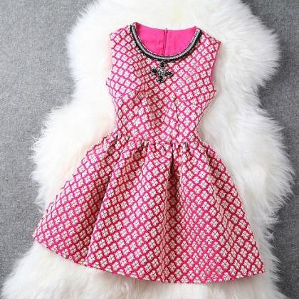 Slim Waist Dress Handmade Beaded Princess Dress on Luulla
